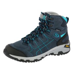 Brütting BRÜTTING Damen Outdoorschuh "Outdoorschuh Mount Shasta High", Gr. 40, blau, Synthetik, Schuhe