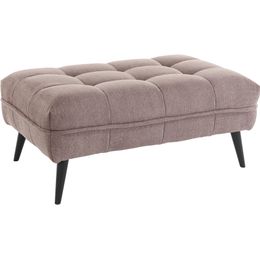 Hocker LEONIQUE, B:109cm, grau, 90% Polyester 10% Polyamid, Büro, Hocker, "Ariana"