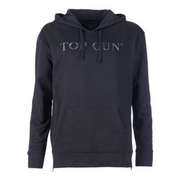 Top Gun Damen Kapuzenpullover "TG22020", schwarz, Gr. S, 100% Baumwolle, Pullover