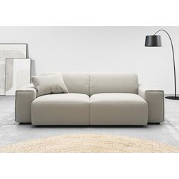 2,5-Sitzer Andas, B:214cm H:71cm T:101cm, grau, 100% Polyester, Sofas, "Glimminge auch in Breitcord, Feincord + Easy care-Bezug", besondere