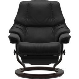 Relaxsessel stressless, B:79cm H:98cm T:78cm, schwarz, Leder BATICK: BATICK ist ein leicht korrigiertes, durchgefärbtes und genarbtes Möbelleder, bei