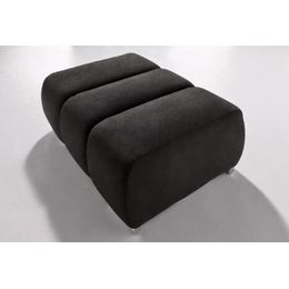Hocker Inosign, B:110cm H:43cm T:78cm, schwarz, Luxus-Microfaser (100% Polyester);Luxus-Microfaser ALTARA NUBUCK (100% Polyester);Samtstruktur (95%