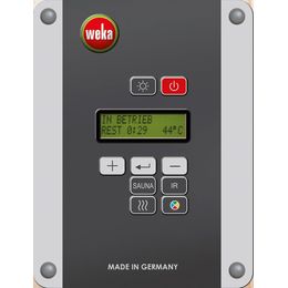 Weka Sauna-Steuergerät "OS", B:24cm H:20cm, grau, Sauna-Steuergeräte