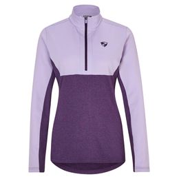 Ziener Damen Sweater "JAPRA", lila, Gr. 34, Obermaterial: 1. 88% Polyester (recycelt), 12% Elasthan, 2. 94% Polyester, 6% Elasthan;, Sweatshirts