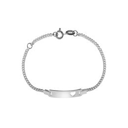 Firetti Jungen Armband "Schmuck Geschenk Silber 925 Armschmuck Armkette Panzerkette", 16, Silber 925 (Sterlingsilber), silber, Silber 925