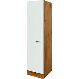 Seitenschrank Flex-Well, B:50cm H:200cm T:57,1cm, beige, Holzwerkstoff, K&uuml;che, Schr&auml;nke, "Vintea", (B x H x T) 50 x 200 x 57 cm, f&uuml;r viel Stauraum