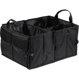 Hama Aufbewahrungstasche "Auto Kofferraumtasche/Organizer, gro&szlig; faltbar, 53 x 38,5 x 27 cm", B/H/T: 30,5cm x 5,5cm x 41cm, schwarz, Kinderzimmer,