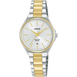 Lorus Damen Quarzuhr, silber, Armbanduhren, Armbanduhr, Damenuhr, Saphirglas Edelstahlarmband