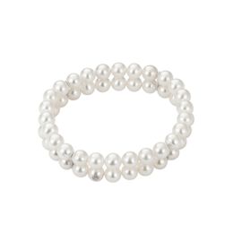 Firetti Damen Perlenarmband "Schmuck Geschenk Armschmuck Armkette Perle", 19cm, Perlen Silber 925 (Sterlingsilber), bunt, Perlen, Silber 925