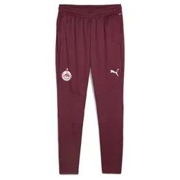 Sporthose Puma "FC Red Bull Salzburg Trainingshose Herren" Gr. M, Normalgrößen, rot (team regal rot weiß), Herren, Obermaterial: 100% Polyester; Taschenfutter: 100% Polyester; Einsatz: 100% Polyester, Hosen