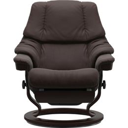 Relaxsessel stressless, B:79cm H:98cm T:78cm, braun, Leder BATICK: BATICK ist ein leicht korrigiertes, durchgefärbtes und genarbtes Möbelleder, bei