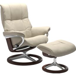 Relaxsessel stressless, B:83cm H:102cm T:74cm, beige, Leder BATICK: BATICK ist ein leicht korrigiertes, durchgefärbtes und genarbtes Möbelleder, bei