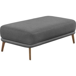 Sch&ouml;ner Wohnen Kollektion Hockerbank, B:120cm H:45cm T:70cm, grau, SCH&Ouml;NER WOHNEN-KOLLEKTION, 16% Baumwolle, 79% Polyester, 5% Polyacryl, Hocker, "Pearl - 5 Jahre