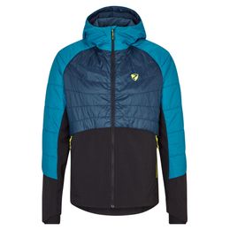 Ziener Herren Funktionsjacke "NAKOS", blau, Gr. 46, Obermaterial: 1. 100% Polyester; 2. 80% Polyamid, 10% Wolle, 10% Elasthan;Futter: 100%
