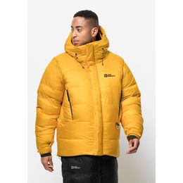 Jack Wolfskin Herren Daunenjacke "1995 SERIES DOWN HOODY", gelb, Gr. L, 1. OBERSTOFF 100% POLYAMID 1.FUTTER 100% POLYESTER 2.FUTTER 100% POLYESTER