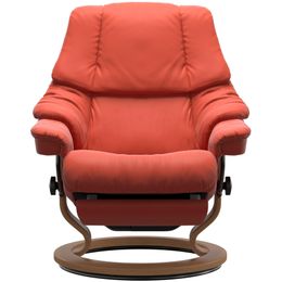 Relaxsessel stressless, B:88cm H:98cm T:77cm, braun, Leder BATICK: BATICK ist ein leicht korrigiertes, durchgef&auml;rbtes und genarbtes M&ouml;belleder, bei