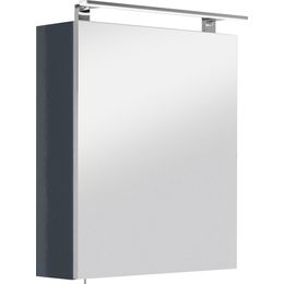 Spiegelschrank Optifit, B:60cm H:68cm T:17,6cm, grau, Badezimmer, Schr&auml;nke, "Mino", Breite 60 cm