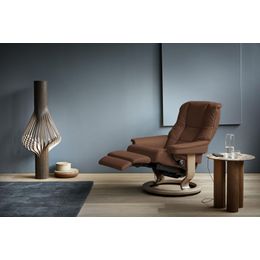 Relaxsessel stressless, B:88cm H:102cm T:76cm, braun, Leder BATICK: BATICK ist ein leicht korrigiertes, durchgefärbtes und genarbtes Möbelleder, bei