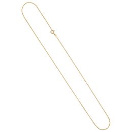 Jobo Damen Goldkette, Gelbgold 585, L: 42, gelb, Gelbgold 585, Halsketten, Ankerkette 585 Gold 42 cm 1,2 mm