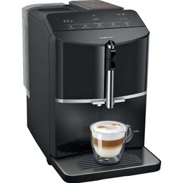 Siemens Kaffeevollautomat "EQ300 TF301E19, viele Kaffeespezialitäten, OneTouch-Funktion", B:25,1cm H:38,3cm T:43,3cm, schwarz, Kaffeevollautomaten,
