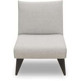 Sessel, B:70cm H:87cm T:88cm, silber, LOOKS by Wolfgang Joop, 100% Polyester, Wohnzimmer, Sessel, "Looks XVII"