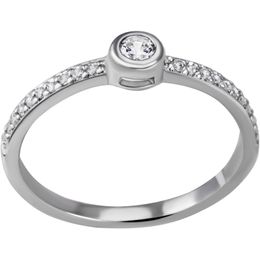 Firetti Damen Fingerring "Schmuck Geschenk Silber 925 Silberring Ring", 56, Silber 925 (Sterlingsilber), 2mm, silber, Silber 925 (Sterlingsilber),