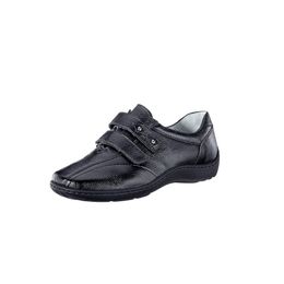 Waldläufer WALDLÄUFER Damen Klettschuh, Gr. 7, schwarz, Glattleder, Basic, Schuhe