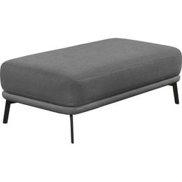 Schöner Wohnen Kollektion Hockerbank, B:120cm H:45cm T:70cm, grau, SCHÖNER WOHNEN-KOLLEKTION, 16% Baumwolle, 79% Polyester, 5% Polyacryl, Hocker, "Pearl - 5 Jahre