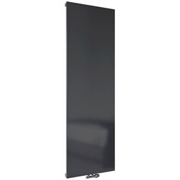 XIMAX Paneelheizkörper "P1 Plan 1800 mm x 445 mm", B/H/T: 45cm x 180cm x 6cm, seidenmatt,mittig, grau, Heizkörper, 816 Watt, Mittenanschlus, anthrazit