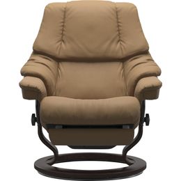 Relaxsessel stressless, B:79cm H:98cm T:78cm, braun, Leder BATICK: BATICK ist ein leicht korrigiertes, durchgefärbtes und genarbtes Möbelleder, bei
