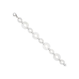 Jobo Damen Silberarmband, 20cm, Silber 925 (Sterlingsilber), silber, Silber 925 (Sterlingsilber), Armb&auml;nder, 925 Silber 20 cm