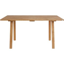 Esstisch OTTO products, B:150cm H:75cm T:90cm, braun, Garten, Tische, "Alessja", Breite 130 oder 150 cm, Eiche Massivholz mit veganem Bio-&Ouml;l behandelt