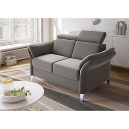 Sit & More 2-Sitzer SIT & MORE, B:156cm H:84cm T:93cm, grau, Sofas, "Vincenzo"