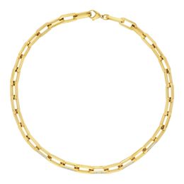 TITANIA Damen Collier "Halsketten", Titan, gold, Titan, Halsketten