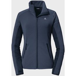 Sch&ouml;ffel SCH&Ouml;FFEL Damen Fleecejacke "Fleece Jacket Lodron L", blau, Gr. 44, Oberstoff : 94% Polyester 6% Elasthan Oberstoff Seitenteile: 94% Polyester 6%