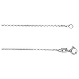Smart Jewel Damen Kette ohne Anhänger "Ankerkette diamantiert, Silber 925", 45cm, Silber 925 (Sterlingsilber), silber, Silber 925 (Sterlingsilber),