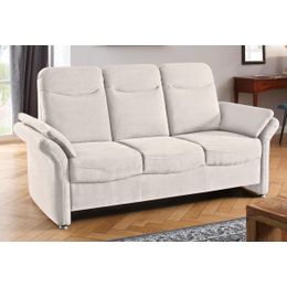 3-Sitzer Home Affaire, B:199cm H:103cm T:89cm, beige, Sofas, "Tahoma", mit Armteilverstellung, Federkern