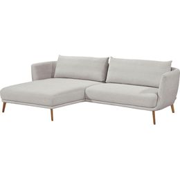 Schöner Wohnen Kollektion Ecksofa, B:270cm H:71cm T:160cm, grau, SCHÖNER WOHNEN-KOLLEKTION, 16% Baumwolle, 79% Polyester, 5% Polyacryl, Wohnzimmer, Sofas, "Pearl - 5 Jahre