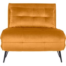 Daybett LEONIQUE, B:92cm H:86cm L:84cm, gold, Daybetten, "Alise", mit Schlaffunktion, in tollen Farben und Qualit&auml;ten erh&auml;ltlich