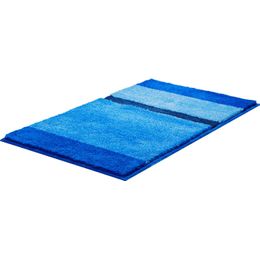 Badematte Grund, blau, Badematten