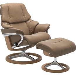 Relaxsessel stressless, B:92cm H:100cm T:80cm, braun, Leder BATICK: BATICK ist ein leicht korrigiertes, durchgefärbtes und genarbtes Möbelleder, bei