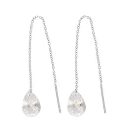 Vivance Damen Paar Ohrh&auml;nger "pure elegance", Silber 925 (Sterlingsilber), silber, Silber 925 (Sterlingsilber), Ohrringe
