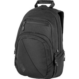 Nitro Kinder Schulrucksack "Stash 29", schwarz, Polyester, Rucksäcke, Alltagsrucksack, Rucksack für Freizeit, Schule, Arbeit und Reise