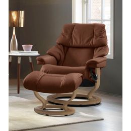 Relaxsessel stressless, B:88cm H:98cm T:78cm, braun, Leder BATICK: BATICK ist ein leicht korrigiertes, durchgefärbtes und genarbtes Möbelleder, bei