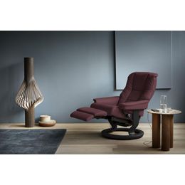 Relaxsessel stressless, B:79cm H:101cm T:77cm, rot, Leder BATICK: BATICK ist ein leicht korrigiertes, durchgefärbtes und genarbtes Möbelleder, bei