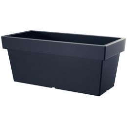 Blumenkasten Prosperplast, B:79,2cm H:33,4cm T:35,2cm, grau, Kunststoff, Terasse, Pflanzgef&auml;&szlig;e, "Lofly case", BxTxH: 79,2x35,2x33,4 cm