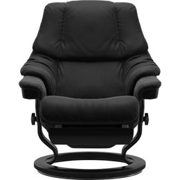 Relaxsessel stressless, B:79cm H:98cm T:78cm, schwarz, Leder BATICK: BATICK ist ein leicht korrigiertes, durchgefärbtes und genarbtes Möbelleder, bei