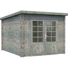 Gartenhaus Palmako, grau, Holzwerkstoff, Gartenh&auml;user, "Ella", 6,9 m&sup2;
