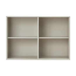 Sideboard, B:89cm H:61cm T:32,5cm, beige, HAMMEL FURNITURE, Spanplatte, Wohnzimmer, Sideboards, "Mistral, Hochwertig H&auml;ngeregal, B&uuml;cherregal,