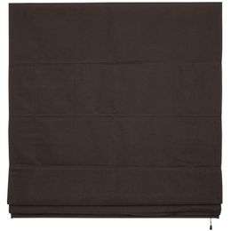 Raffrollo Liedeco, B:60cm H:190cm, braun, Obermaterial: 100% Polyester, Kinderzimmer, Raffrollos